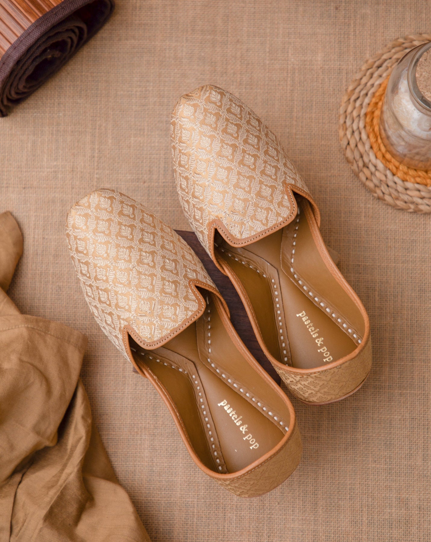 Punjabi Jutti for Men | Handcrafted Jutti - Pastels & Pop