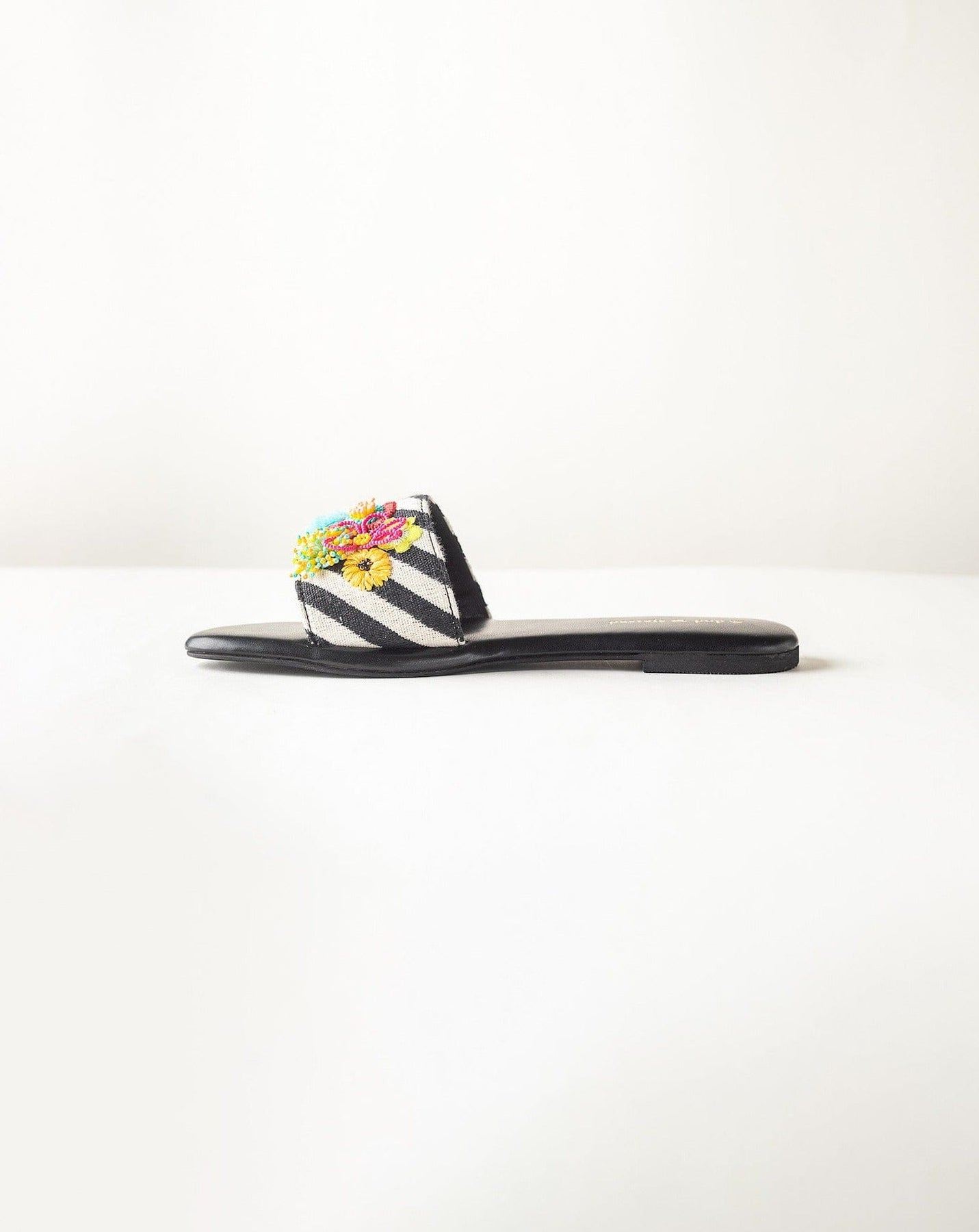 Designer Flat Sandals for Women - Pastels & Pop